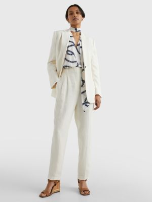 Elevated Tapered Fit Hose Weiß Tommy Hilfiger