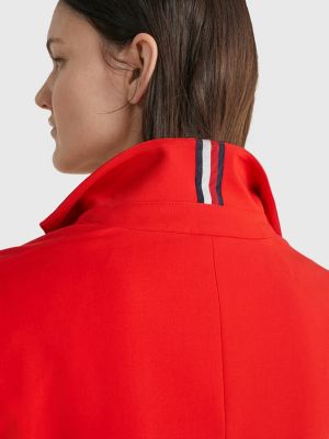Tailored Single Breasted Classic Fit Blazer Orange Tommy Hilfiger