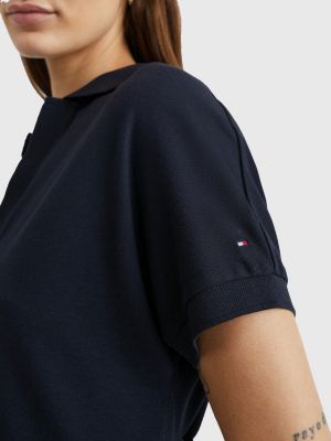 Stripe Relaxed Fit Polo Blue Tommy Hilfiger