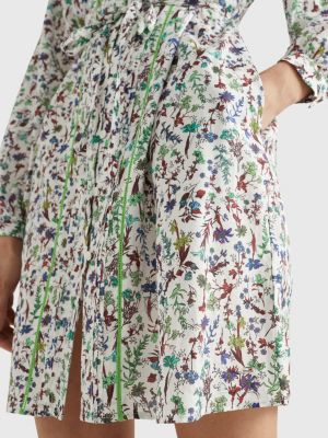 Coastal Floral Print Mini Dress White Tommy Hilfiger