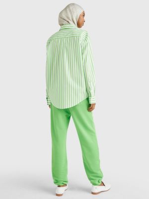 1985 Collection Relaxed Fit Streifen Bluse Weiß Tommy Hilfiger