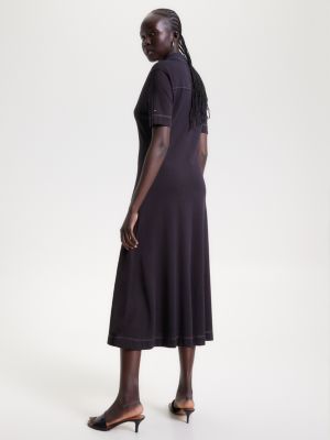 Midi Polo Dress Blue Tommy Hilfiger