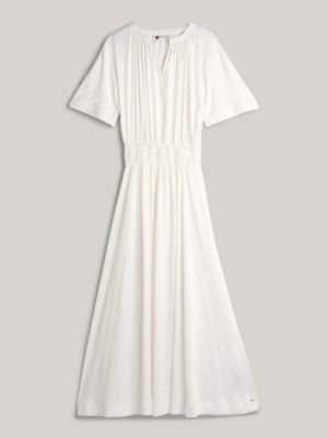 Tommy Hilfiger X Vacation Fit And Flare Maxikleid Mit V Ausschnitt