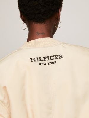 Cazadora Bomber Con Relleno Amarillo Tommy Hilfiger