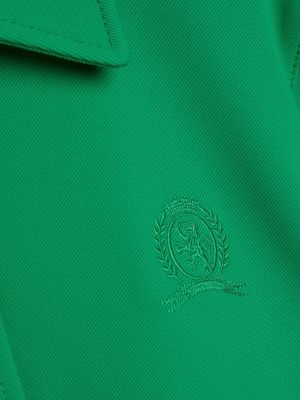 Crest Jersey Coach Jacket Green Tommy Hilfiger