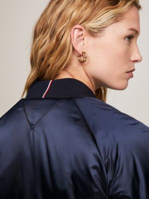 Sport Essential Signature Gewatteerde Jas Blauw Tommy Hilfiger