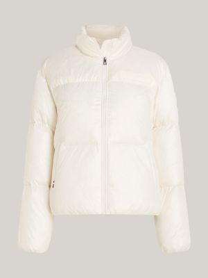 Doudoune New York Colour Block Beige Tommy Hilfiger