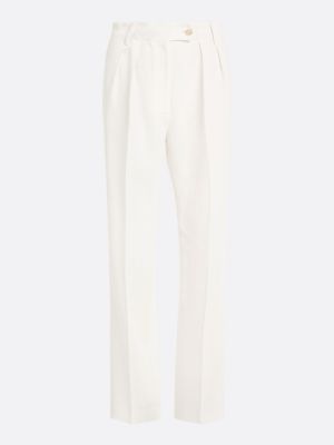 Elevated Relaxed Straight Broek Wit Tommy Hilfiger