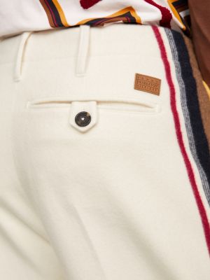 Tommy X Pendleton Relaxed Chino Met Valley Stripe Wit Tommy Hilfiger