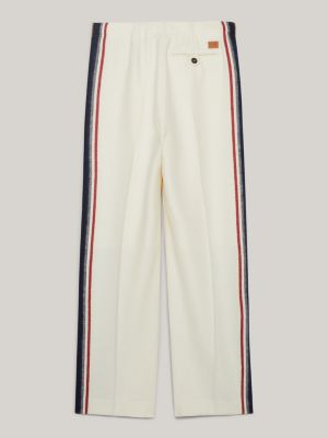 Tommy X Pendleton Relaxed Chino Met Valley Stripe Wit Tommy Hilfiger